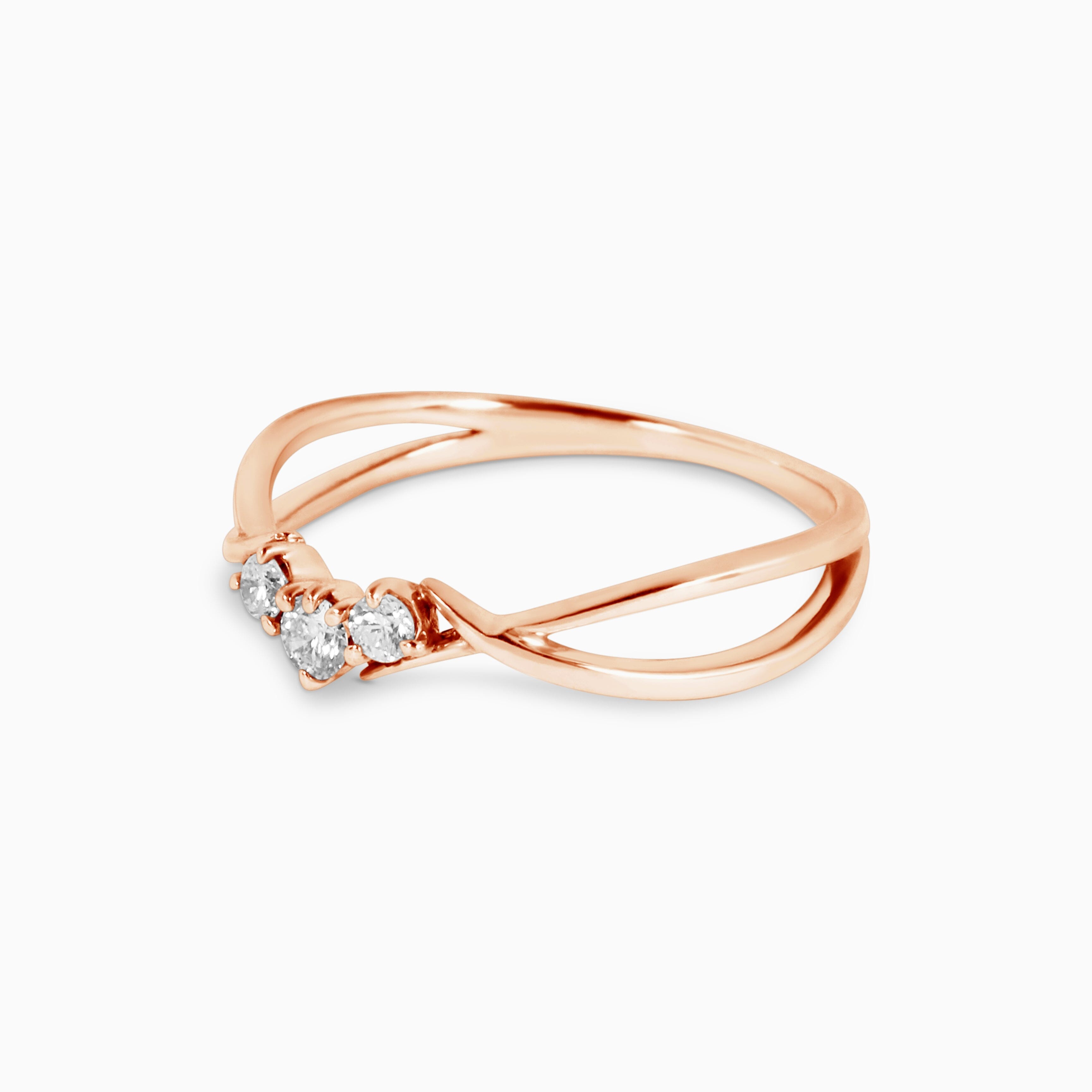 Arcus Crux Ring with White Diamonds – Kris Averi