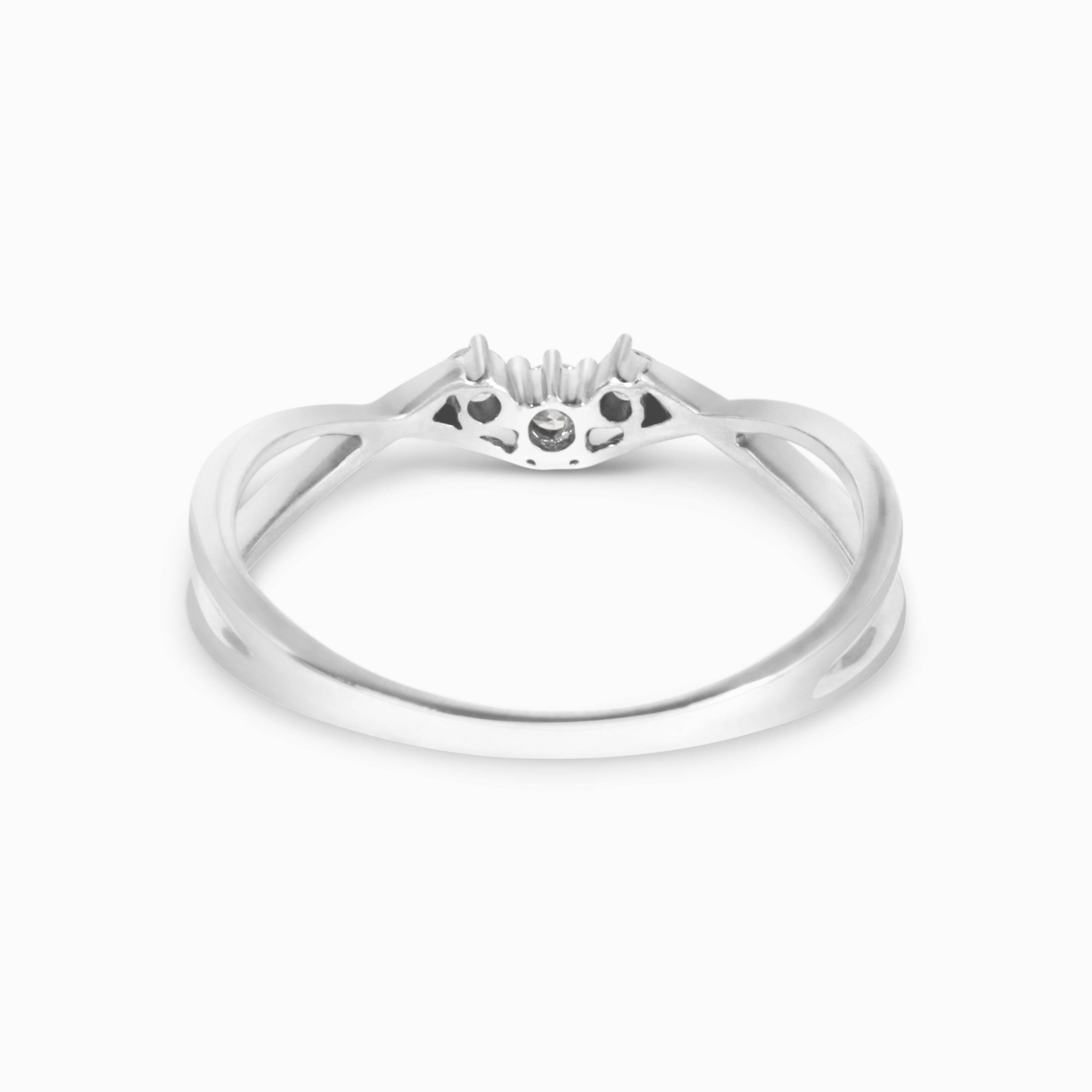 Arcus Crux Ring with White Diamonds – Kris Averi