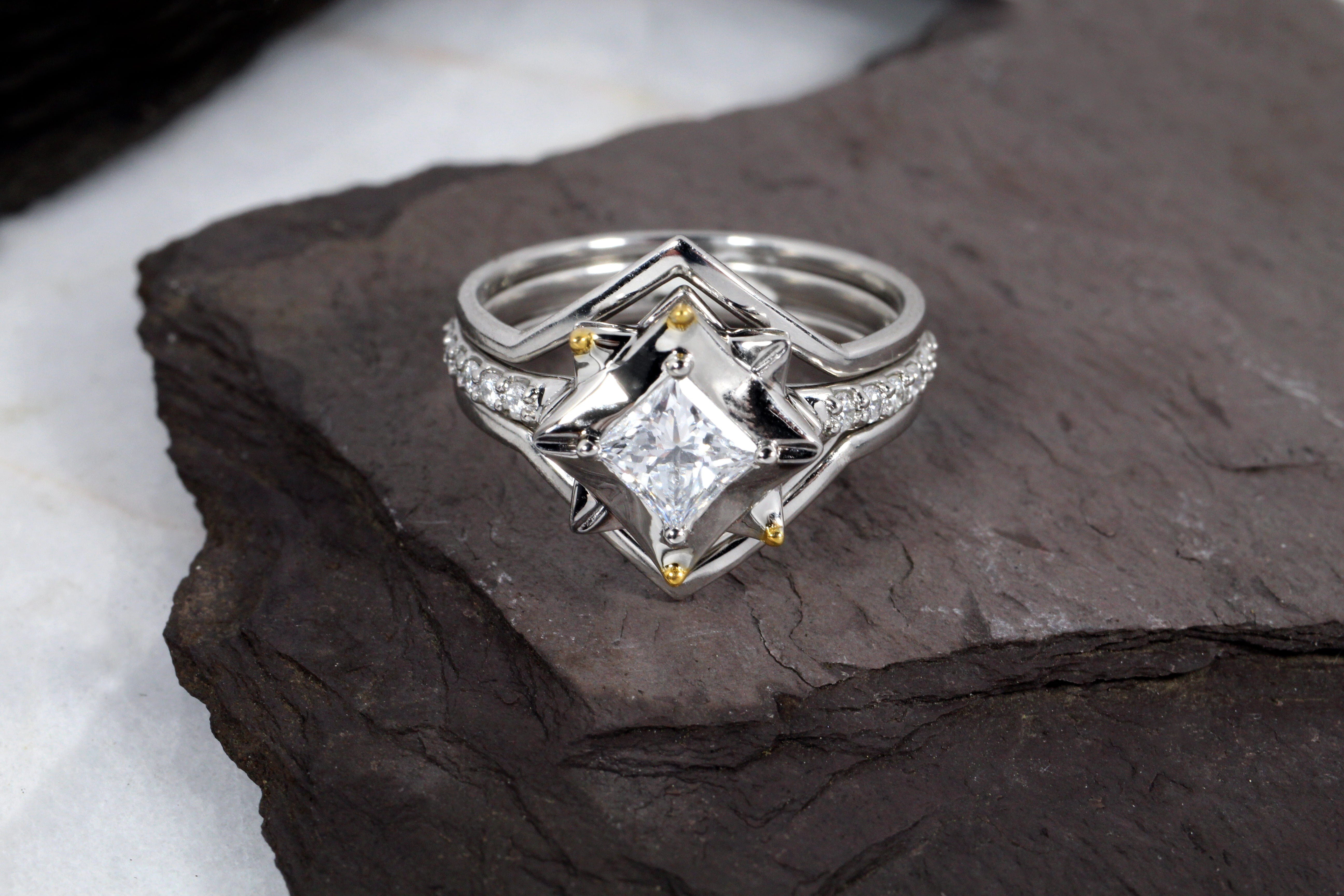 Ghost Destiny 2 Inspired Engagement Ring – Kris Averi